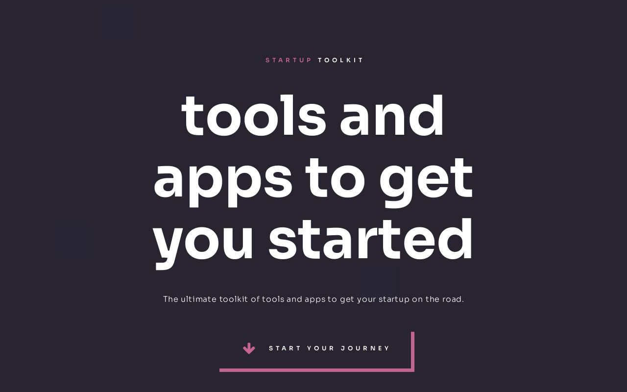 Startup Toolkit